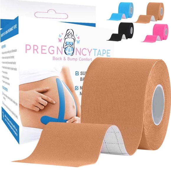 Tops | Back Bump Comfort Pregnancy Tape Maternity Belly Support Tape ...